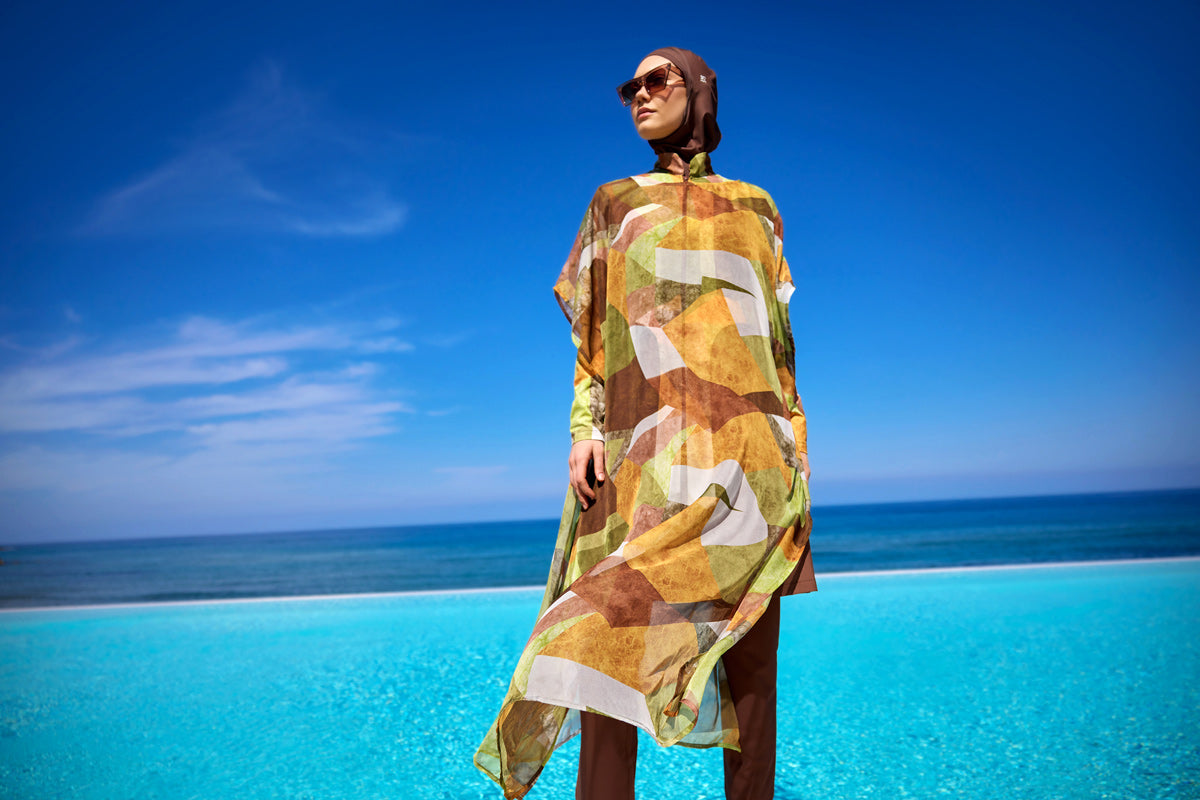 Beach Cover Ups – Chiffon Kimonos & Sarongs | Marina – Marina Modest